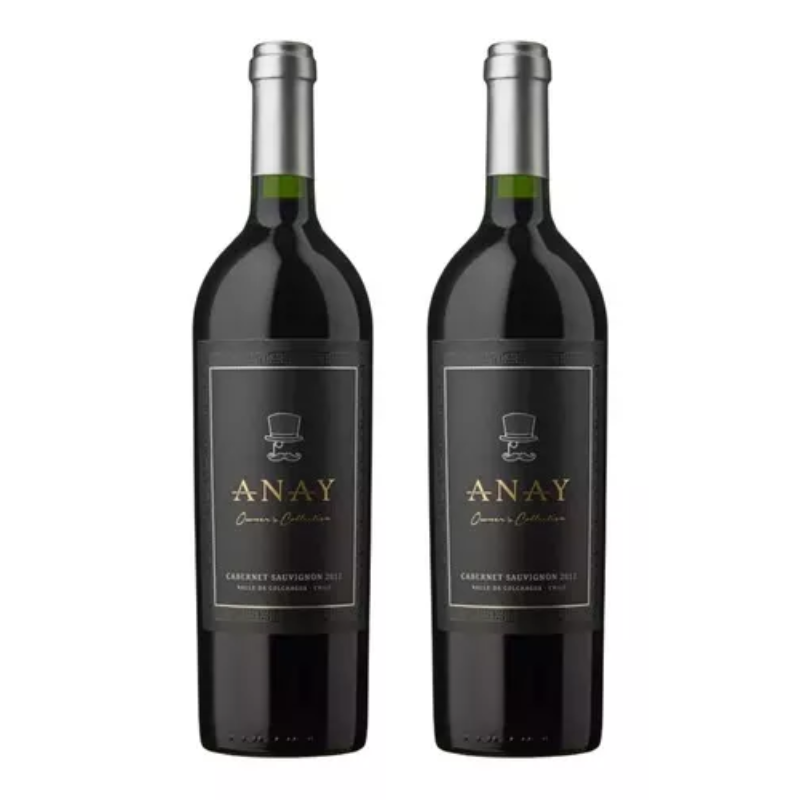 Pack 2 Vinos Anay Owner's Collection Cabernet Sauvignon + Cabernet Fra